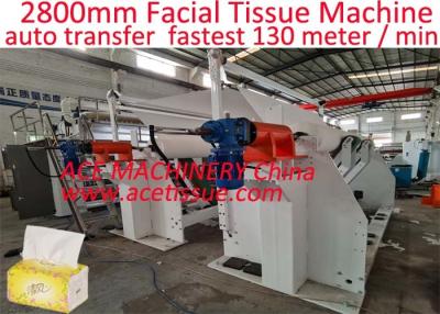 China Facial Tissue Paper Making Machine V Fold Interfolded Up To 3000mm Wide Jumbo Roll for sale