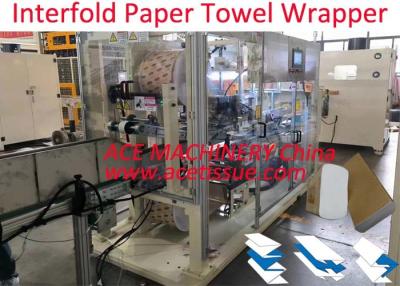 China Advanced Glue System Tissue Paper Packing Machine for Interfolded Z Fold Hand Towel for sale
