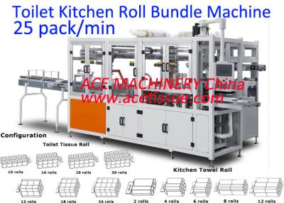 China Fully Automatic Toilet Paper Towel Packing Machine for 380V 50Hz Power Supply for sale