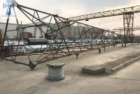 China HDG 3 Or 4 Legs Lattice Angle Triangular Antenna Tower 60 Degree for sale