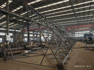 China Self Supporting 60 Degree Angular Triangular Tower 0-200m Height Telecom for sale