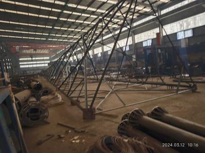 China Telecom Lattice Angular Tower 3 Leg 4 Leg Hot Dip Galvanized 100000 Tons Capacity for sale
