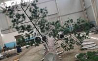 China Camouflaged Fake Pine Tree Cell Tower HDG Monopole 0-200m for Communication for sale