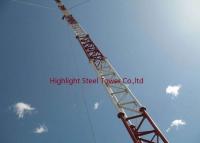 China 3 Or 4 Legs Lattice Guyed Mast Tower Easy And Fast Installation for sale