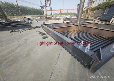 China HDG Steel Rapid Deployment Site Tower With Fabricated Foundation for sale