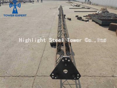 China Guyed Transmission Tower Wire Angular Tower with Anchor Plate 0-300m Height for sale