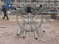 China Heavy Duty HDG Antenna Tower Standoff Bracket And GPS Bracket for sale
