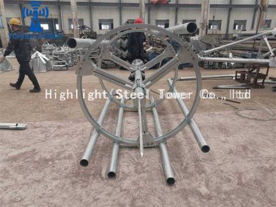 China Heavy Duty HDG Antenna Tower Standoff Bracket And GPS Bracket for sale