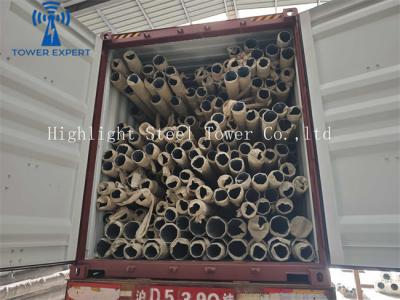 China Galvanized Street Light Pole 6m 8m 10m 12m Hot Dip Galvanized Steel for sale