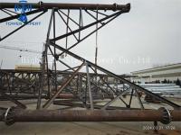 China Galvanized Hybrid Lattice Tubular Telecom Tower 3 Legs 4 Legs 100000 Tons Capacity for sale