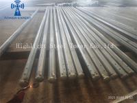 China HDG Lightning Proof Solar Lamp Street Light Pole 0-300m Height for sale