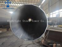 China Transmission Galvanized Steel Monopole Communication Tower Bolt Connection for sale