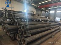 China Seamless Welded Telecom Electric Pipe Tower Tubular Steel Tower HDG Painting 50m for sale