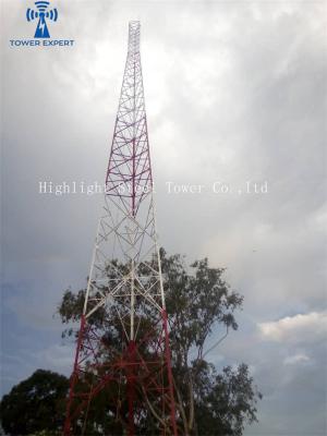 China ANSI TIA222G H Standards Self Supporting Tower With Hot Dip Galvanization for sale