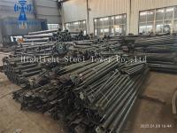 China Seamless Welded Telecom Electric Pipe Tower Tubular Steel Tower HDG Painting 50m for sale