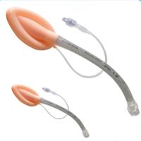 China Disposable Reinforced Flexible Silicone Airway And Laryngeal Mask For Anesthesia for sale