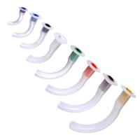 China Medical Disposable Color Coded Oropharyngeal Airway Emergency GUEDEL Airway for sale