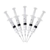 China Hypodermic Injection Disposable Sterile Syringe 5ml Luer Slip Syringe With Needle for sale