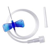China Disposable Medical Sterile 20G 21G 22G 23G Scalp Vein Sets Double Wings Butterfly Type Needle for sale