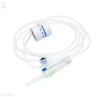 China Medical Consumable Infusion Transfusion Set Iv Drip Set With Flow Regulator for sale