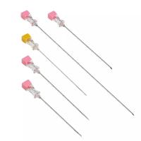 China Disposable Spinal Anesthesia Needle Quincke Tip And Pencil Point Spinal Needle for sale