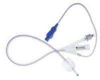 China 400mm Length Medical Disposable Soft 2-way 3-way Temperature Sensor All Silicone Foley Catheter With Ballon for sale