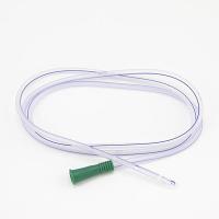 China Disposable PVC Sterile Silicone Coated Catheter Plain Type Connector Suction Catheter for sale