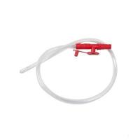 China Disposable Silicone Coated Catheter whit Cap-cone Connector Medical Sputum Tube for sale