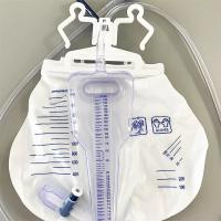 China Medical Disposable Urine Drainage Bag Urine Meter System Medical External Urine Bag for sale