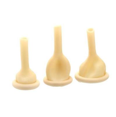 China Disposable Medium Urinal Bag Silicone Coated Catheter Latex Male External Condom Catheter for sale