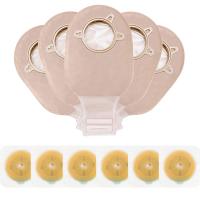 China Two Piece Ostomy Colostomy Urostomy Bag For Ostomy Care for sale