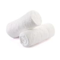 China Surgical Use Gauze Cotton Swab Sterile Dental Medical Absorb Cotton Rolls for sale