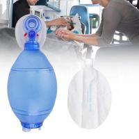 China PVC Handhold Artificial Emergency Manual Resuscitator Ambu Bag For Adult for sale