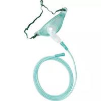China Medical Grade PVC Tracheostomy Oxygen Mask Hostipal Disposable Oxygen Mask for sale