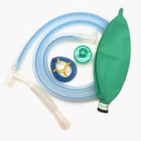 China Green Anesthesia Breathing Bag 0.25L - 2L Full Size Latex Breathing Bag for sale