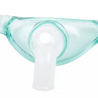 China Good Visualization Disposable Trachestomy Mask With 360 Degree Swivel Connector ，Suction And Oxygen Delivery for sale
