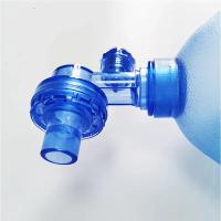 China Surgical Instrument Emergency Medical PVC Manual Resuscitator With Reservoir Bag for sale
