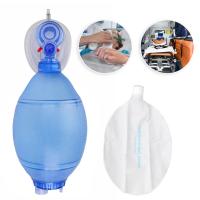 China Emergency Vetilation Adult PVC Resuscitation Balloon BVM Resuscitator With Ambu Bag for sale
