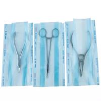 China 50mm*200mm Sterilization Gusseted Reels Medical Sterile Packaging  Pouch Disposable for sale