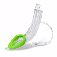 China Safety Medical Double Lumen Silicone Laryngeal Mask for sale