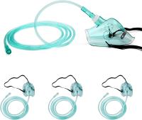 China Disposable  Sterile Medical Oxygen Masks For Hospital Home Made of Medical Grade PVC for sale