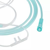 China Medical Nasal Oxygene Cannula Disposable Curved Flared Soft Prongs Oxygen Tube for sale