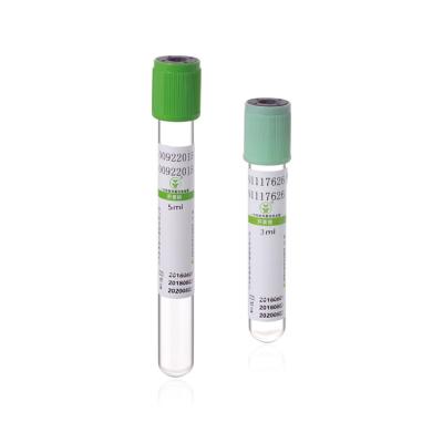 China Material Sterilized Heparin Tube Blood Collection Tube Disposable Medical Products for sale