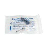 China Two Winged Blood Collection Set Disposable Butterfly Needle With Needle Holder for sale
