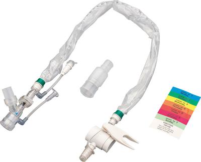 China Sterilization Reusable Medical 72hours Closed Suction System Suction Catheter for sale