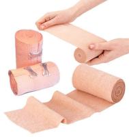 China Self Adhesive Sports Tape Wrist Ankle Sterile Gauze Bandage Rolls Surgical Gauze Rolls for sale