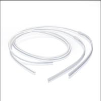 China Medical Silicone Round Channel Fluted Drains Biocompatible Flexible Efficient Drainage for sale