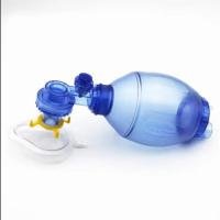 China Artificial Resuscitator PVC Maual Resusitator Emergency Resuscitation Balloon Simple Breathing Apparatus for sale