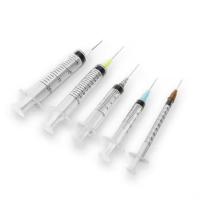China CE Hot Sale Medical Supplies Disposable Hypodermic Syringe Luer Lock Fast Shipping for sale