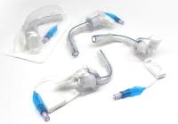 China Disposable PVC Tracheotomy tube High Volume Low Pressure Cuff ISO Standard Connector Smooth Round Tip for sale
